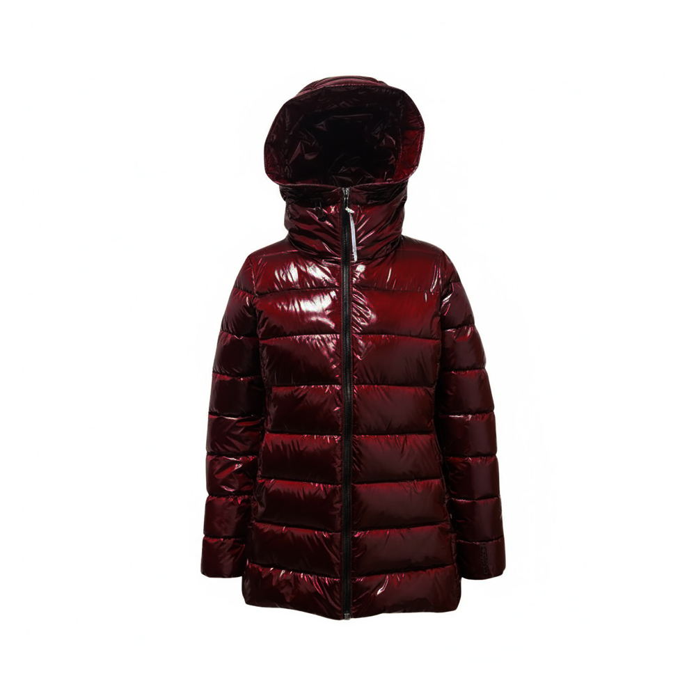 Iceport La Donzella Padded Zip Hooded Jacket Burgundy – voilà.id