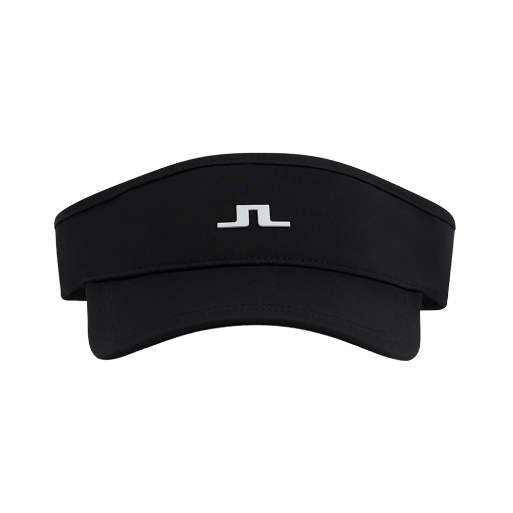 J.Lindeberg Yaden Visor 3D Logo Rubber Black – voilà.id