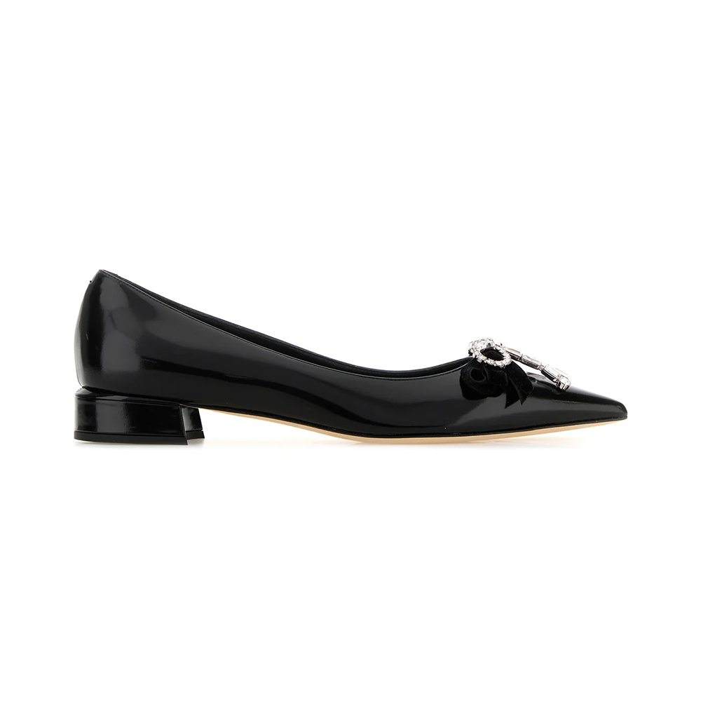 Jimmy Choo Auria Pumps Leather Black – voilà.id