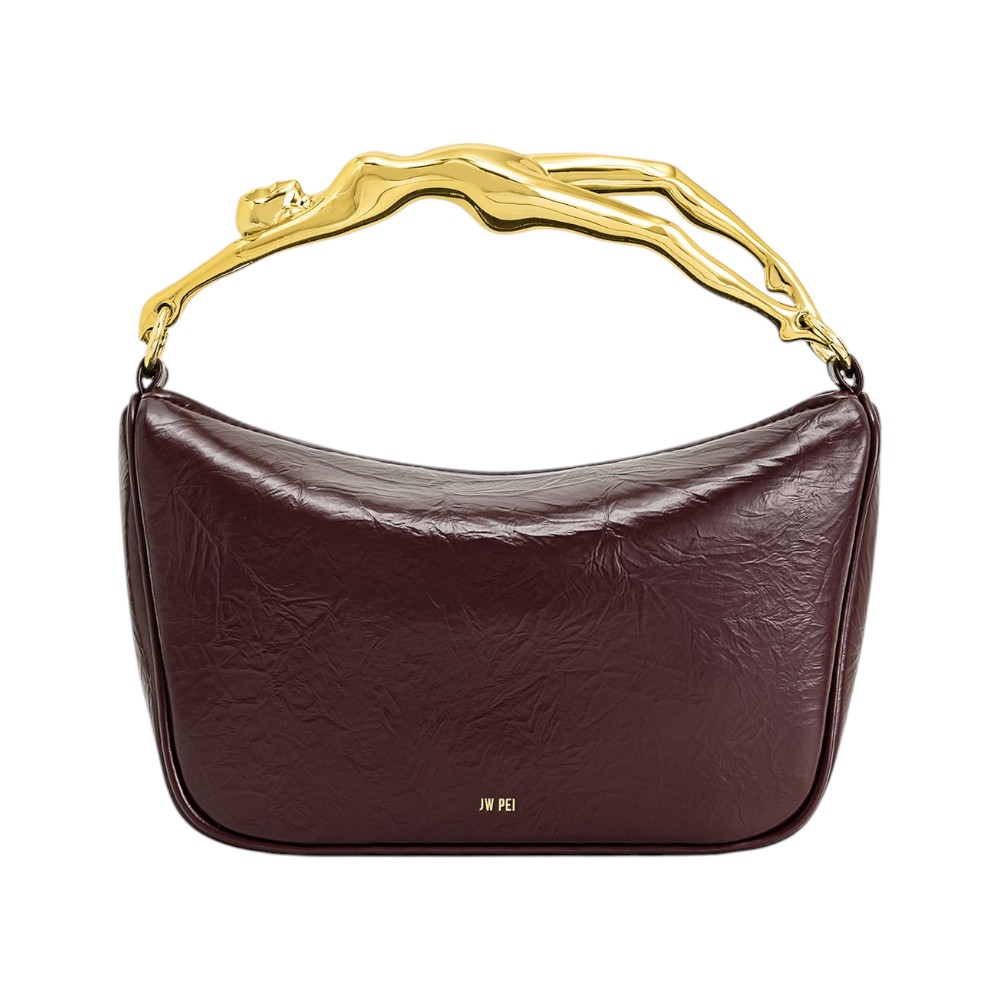 JW PEI Jenny Human Shaped Handle Bag Deep Burgundy – voilà.id
