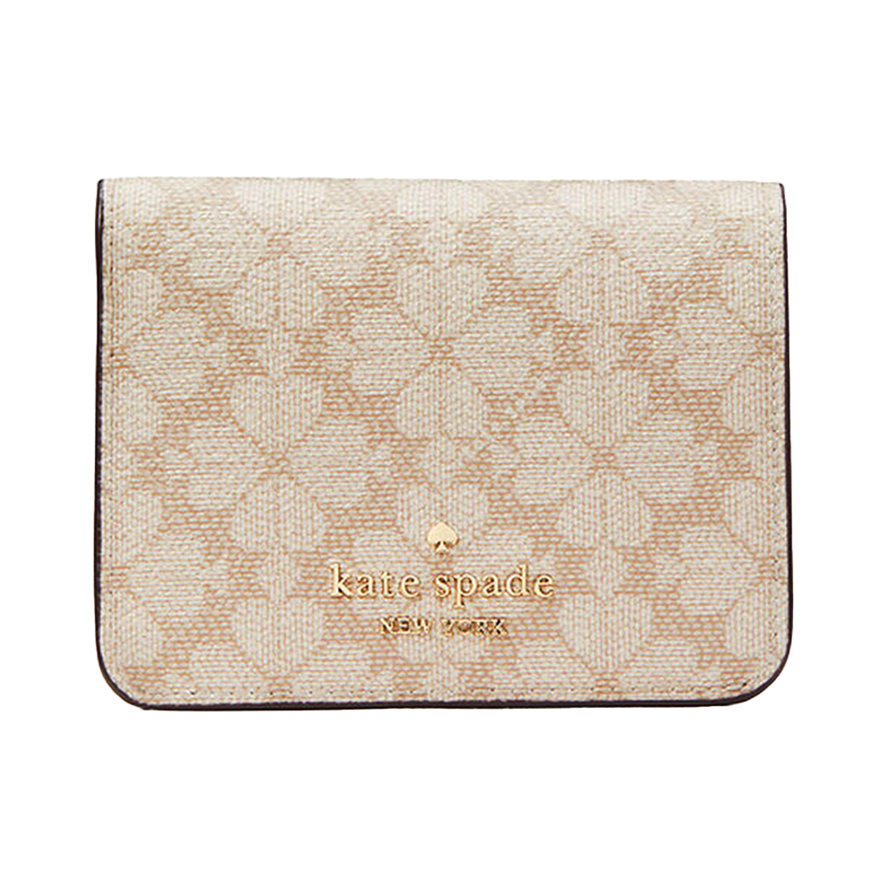 Kate Spade Spade Flower Small Wallet Dark Beige – voilà.id