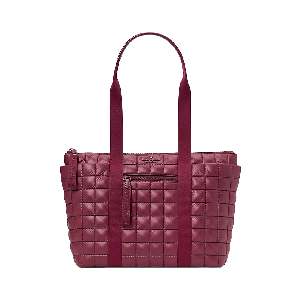 Kate Spade Camden Quilted Medium Tote Bag Blackberry – voilà.id