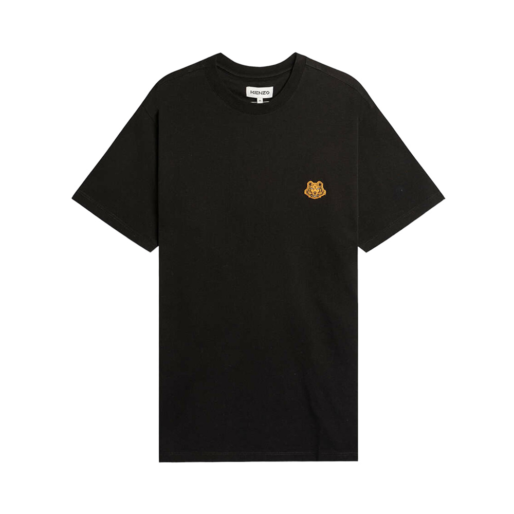 Kenzo Tiger Crest Yellow T Shirt Black voila.id