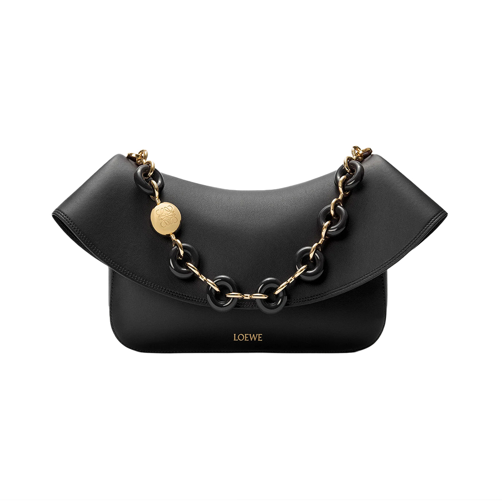 Loewe Medium Ola Bag in Smooth Calfskin Sand – voilà.id