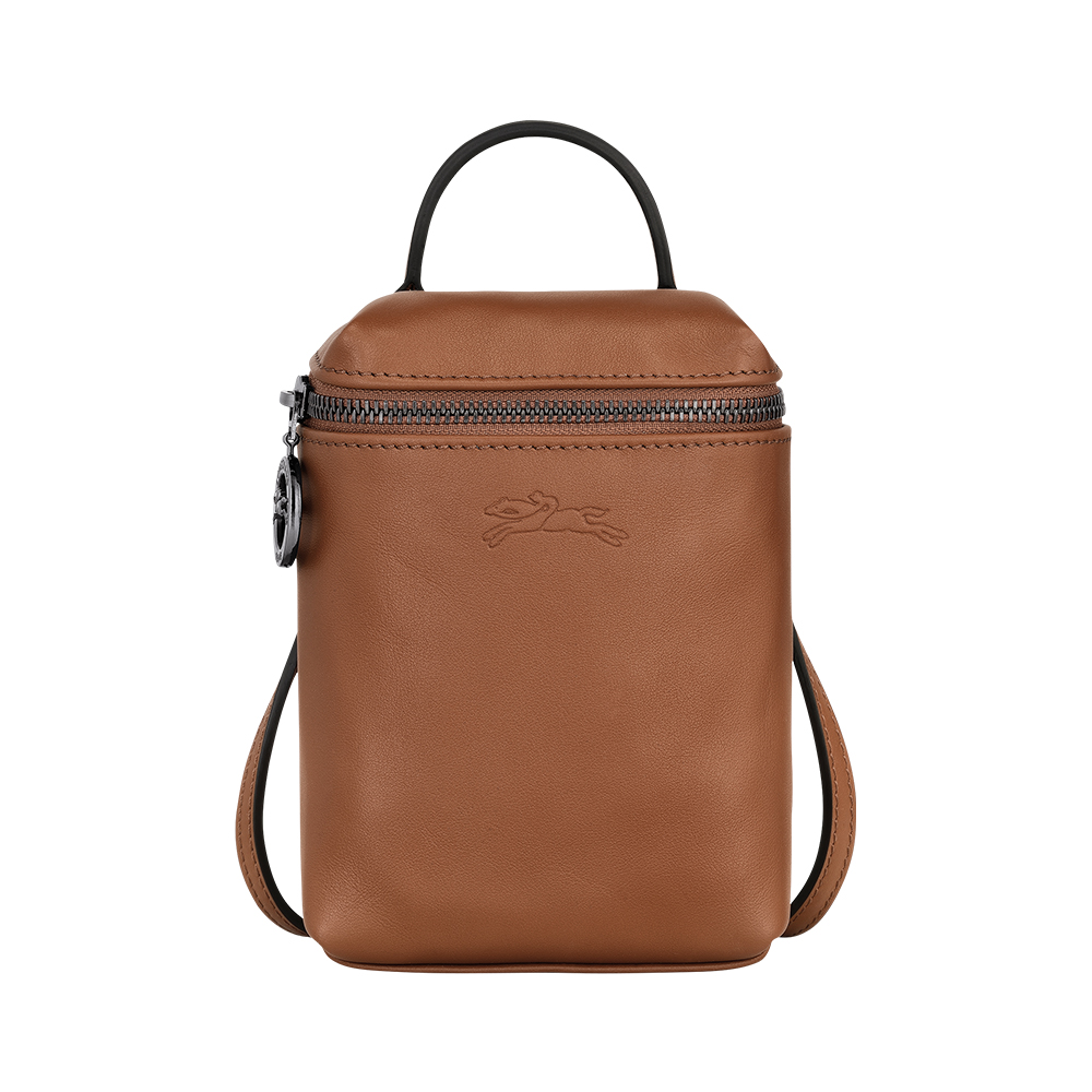 Longchamp Le Pliage Xtra Extra Small Crossbody Bag Cognac – voilà.id