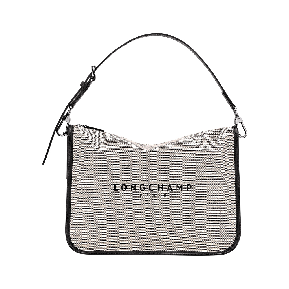 Longchamp Essential Large Canvas Hobo Bag Ecru – voilà.id