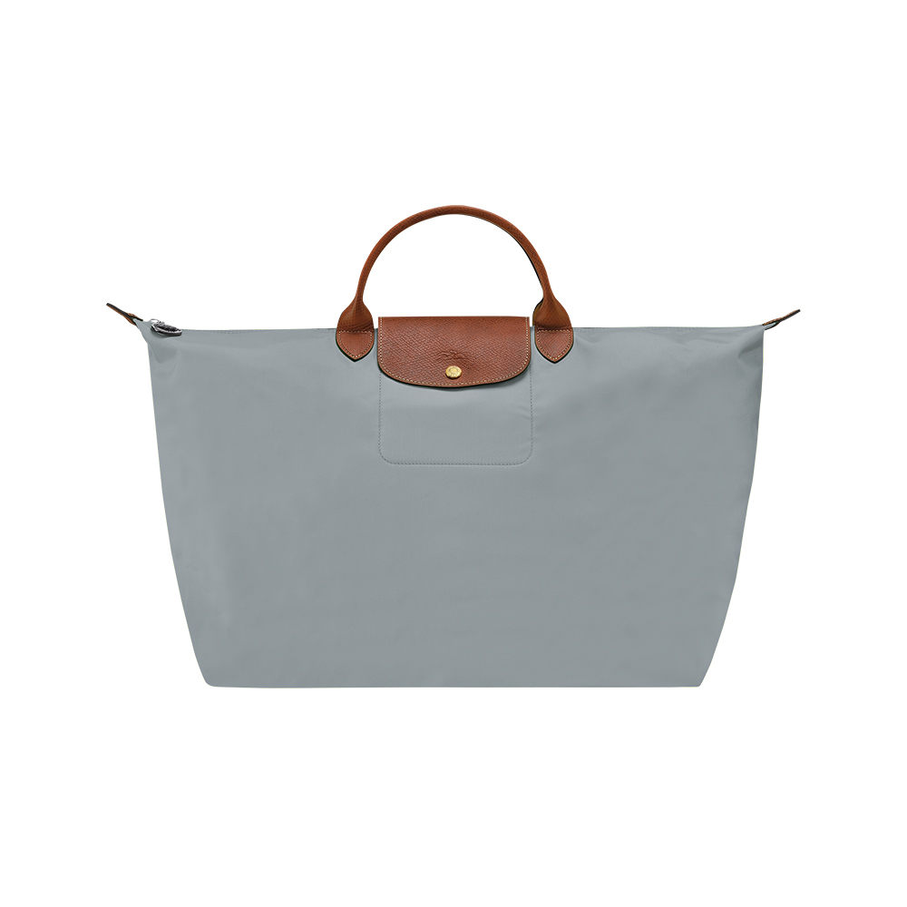 Longchamp Le Pliage Large Travel Bag Steel – voilà.id