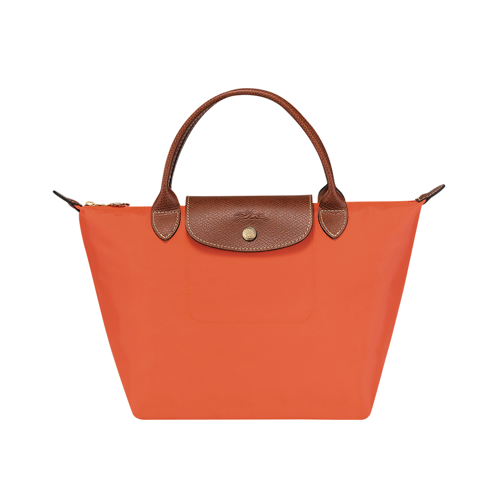 Longchamp Le Pliage Original Small Top Handle Bag Orange – voilà.id