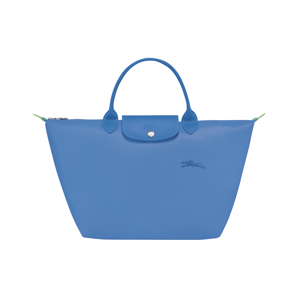 Longchamp Le Pliage Green Medium Top Handle Bag Terra – voilà.id