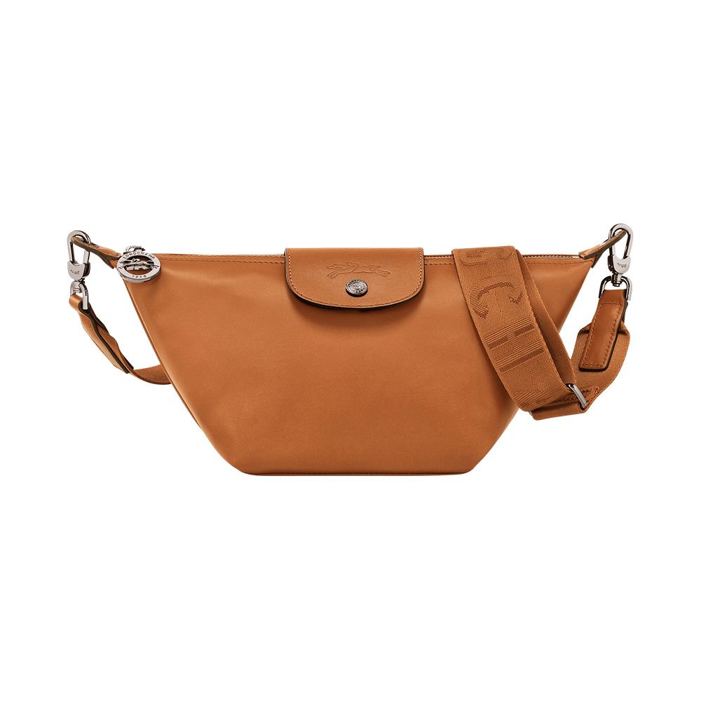 Longchamp Le Pliage Xtra Leather Extra Small Crossbody Bag Black – voilà.id