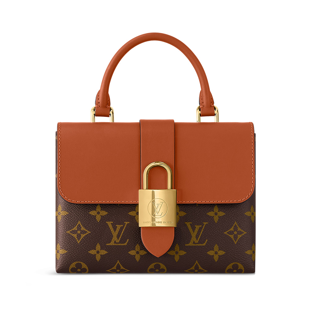 Louis Vuitton Locky BB Monogram Canvas Handbag Caramel – voilà.id