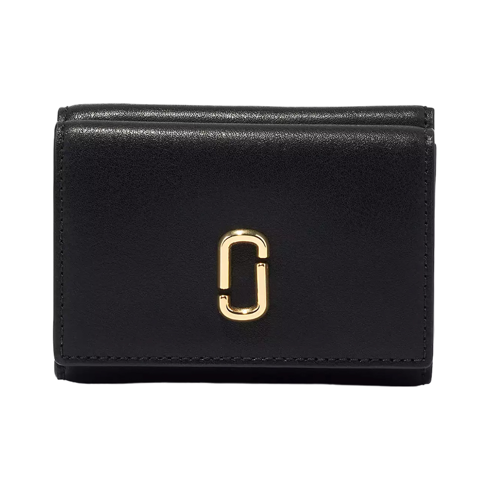 Marc Jacobs The J Marc Trifold Wallet Black – voilà.id