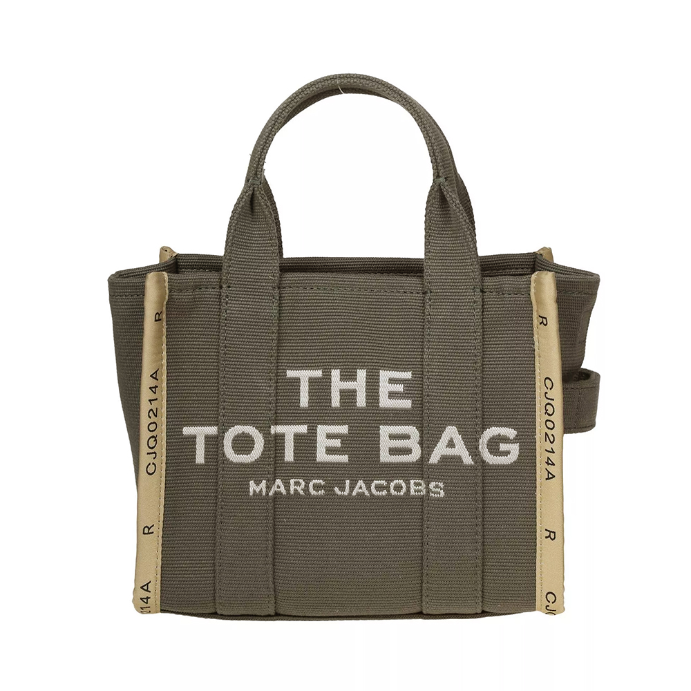 Marc Jacobs The Jacquard Small Tote Bag Bronze Green – voilà.id