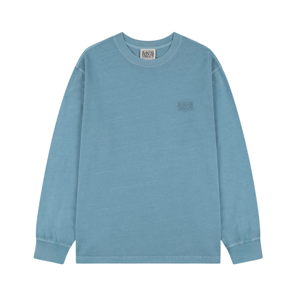 Marithé François Girbaud Back Point Classic Logo Dyeing Long Sleeve ...