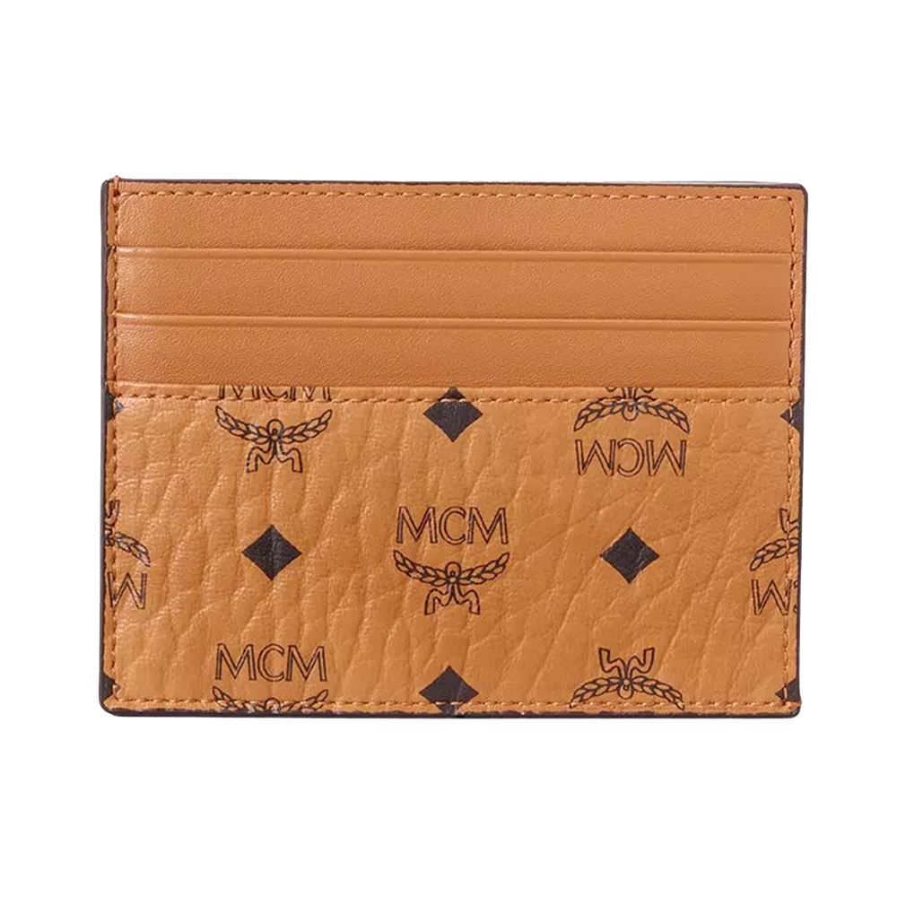 MCM Mini Card Case Visetos Original Cognac – voilà.id