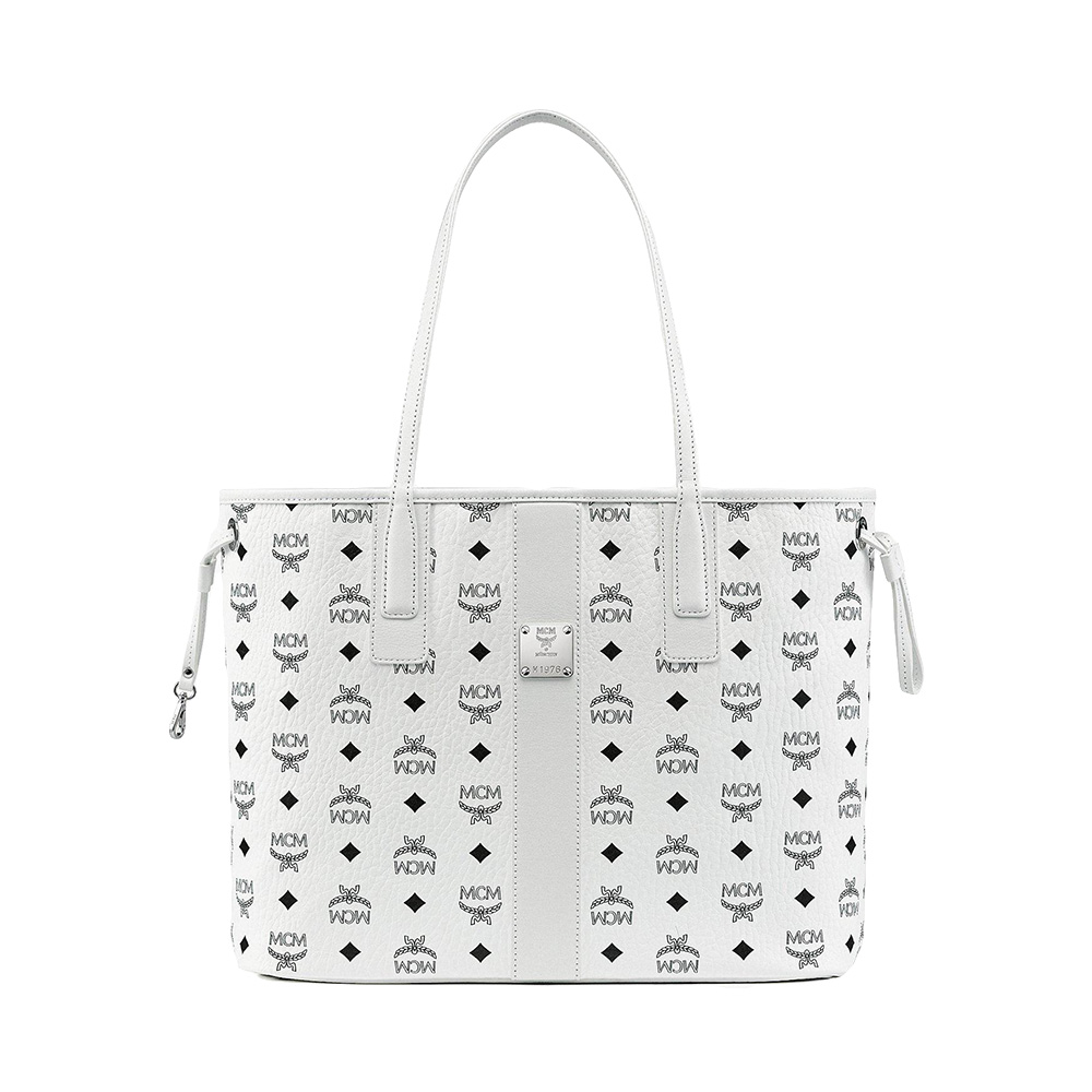 MCM Medium Reversible Liz Tote Bag Visetos Cognac – voilà.id