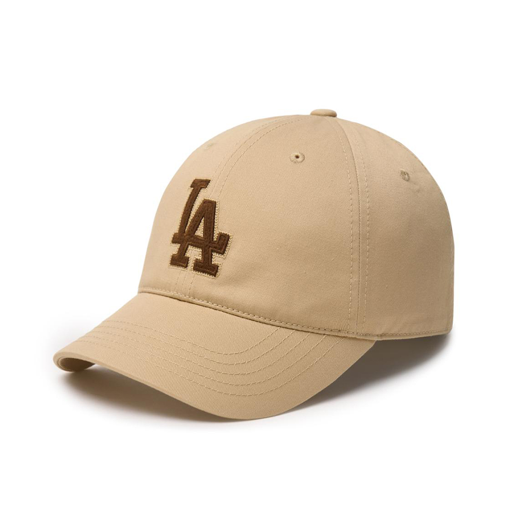 MLB LA Dodgers Medium Logo Unstructured Ball Cap Beige – voilà.id