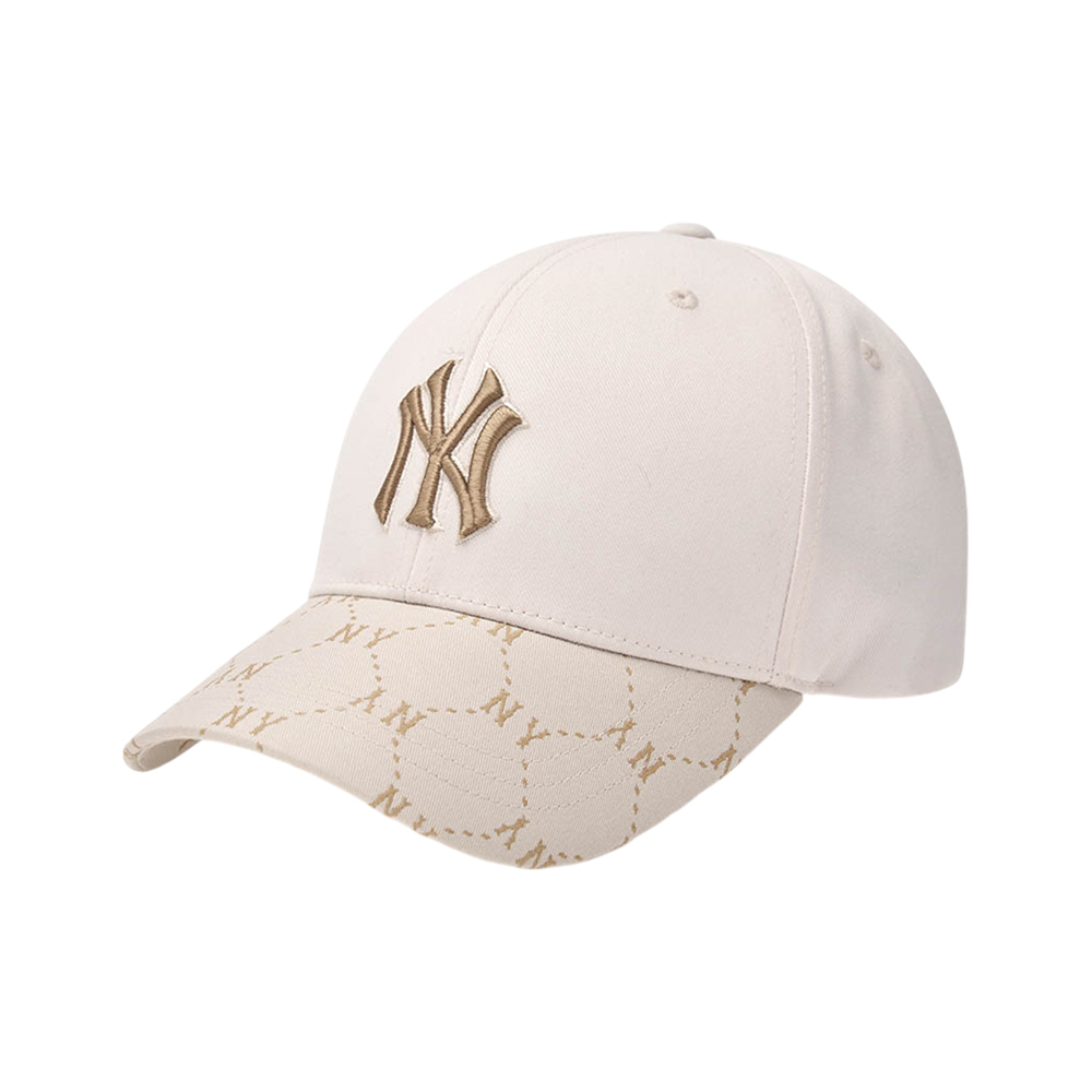 MLB NY Yankees New Dia Monogram Point Structured Ball Cap Cream – voilà.id