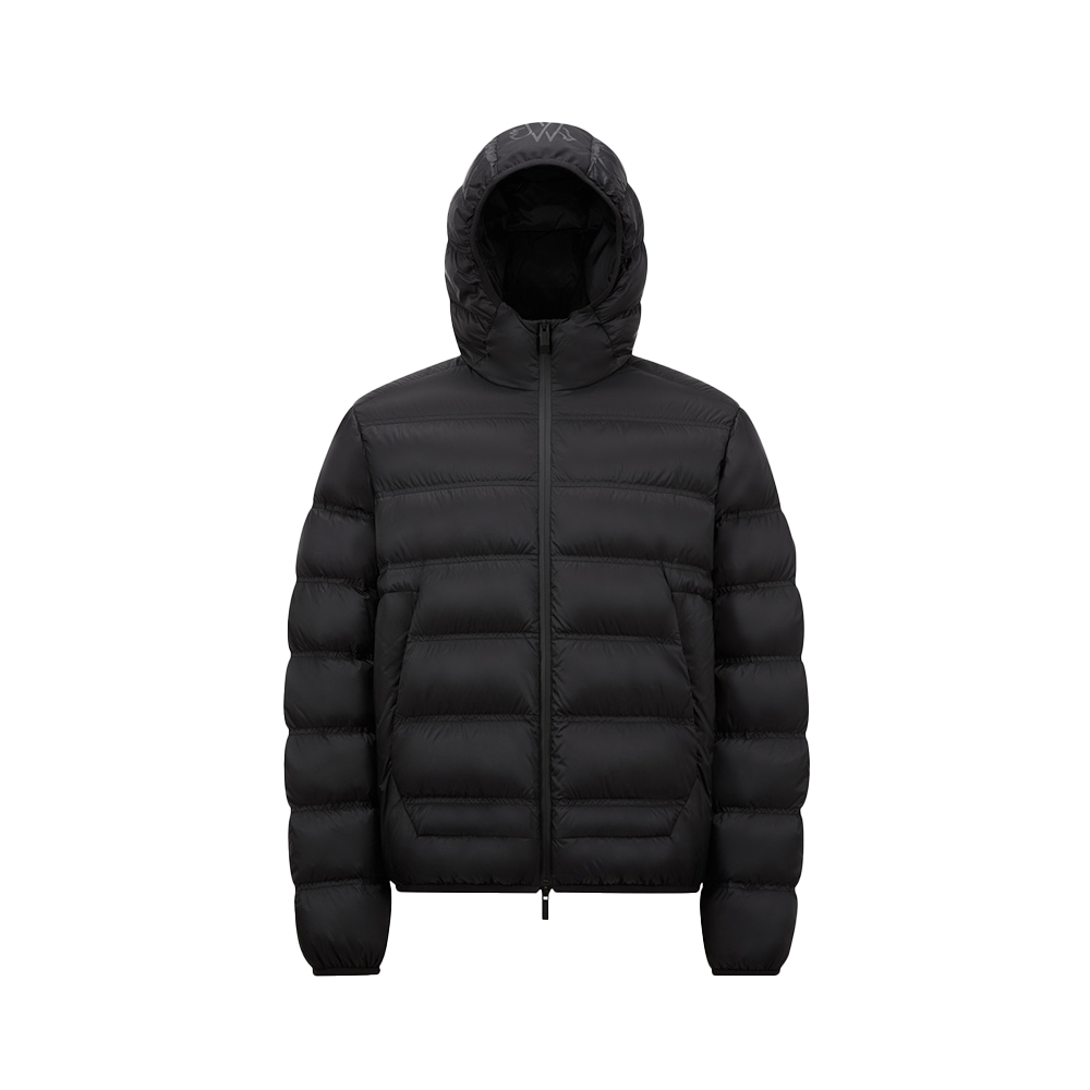 Moncler Gardy Hooded Short Down Jacket Black – voilà.id
