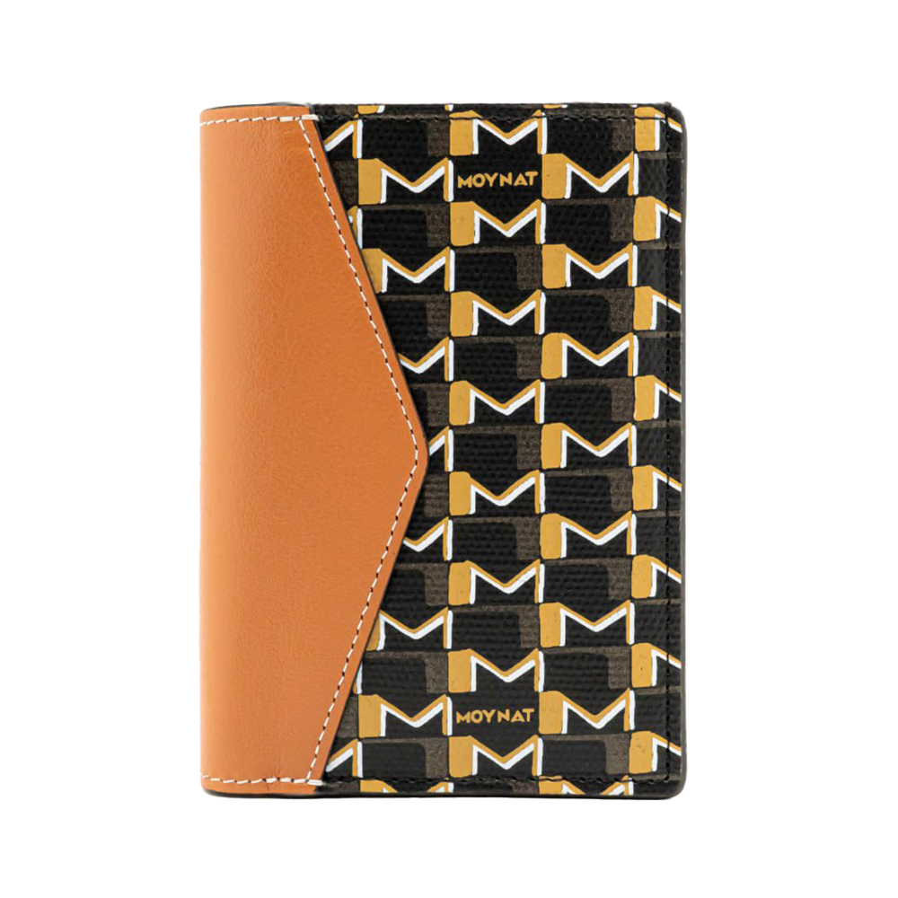 Moynat Fold Wallet Double Toile Brown – voilà.id