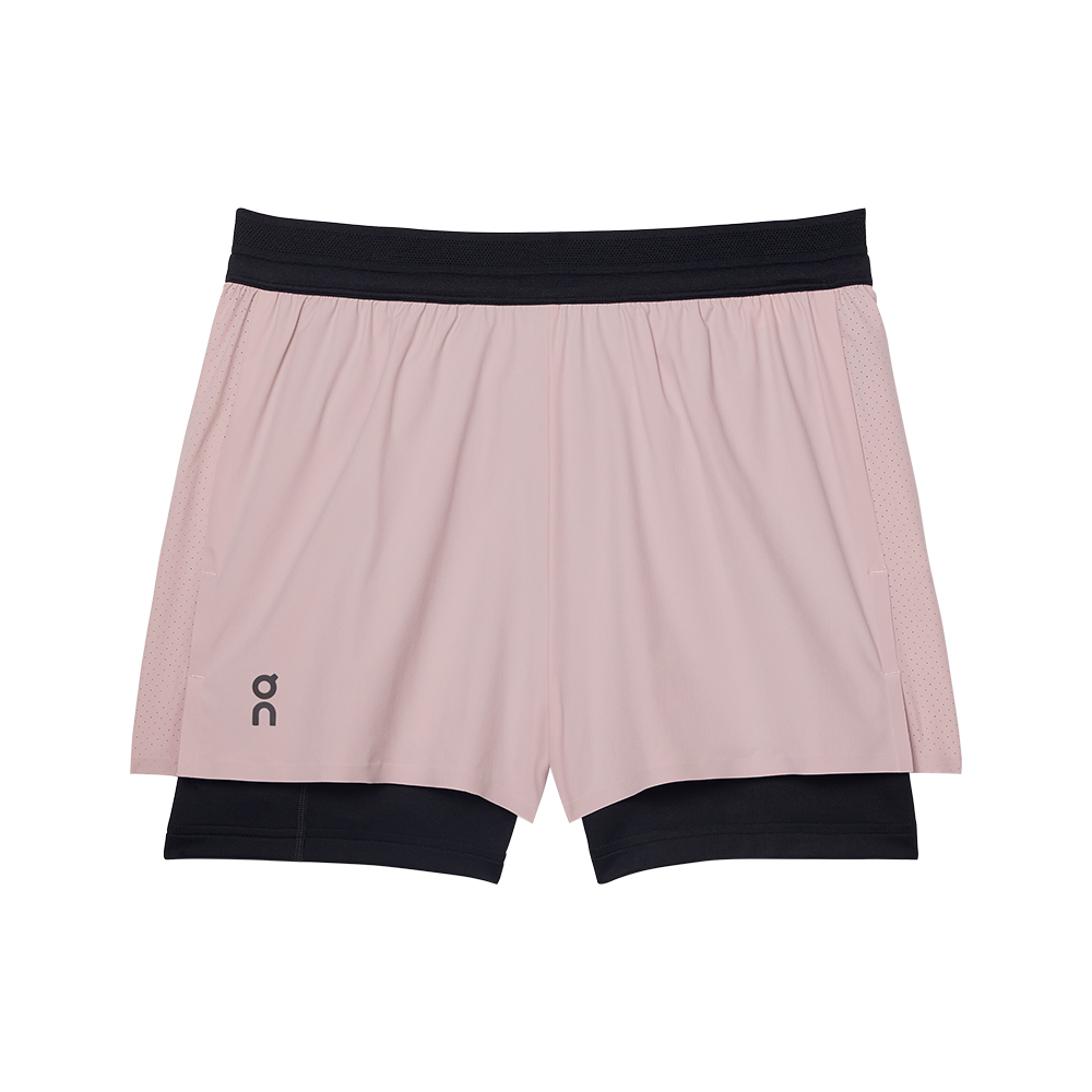 ON 3" Performance 2/1 Shorts Mauve Black Women – voilà.id