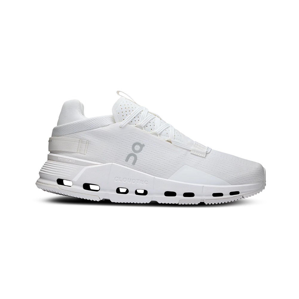 ON Cloudnova 2 Running Sneakers All White Men – voilà.id