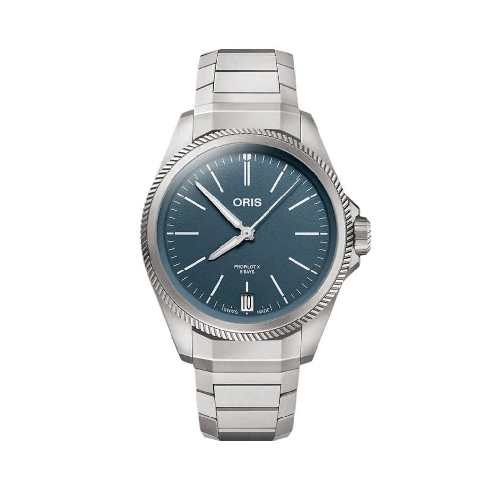 Oris ProPilot 39 - 01-400-7778-7155-07-7-20-01TLC Automatic Blue Dial ...