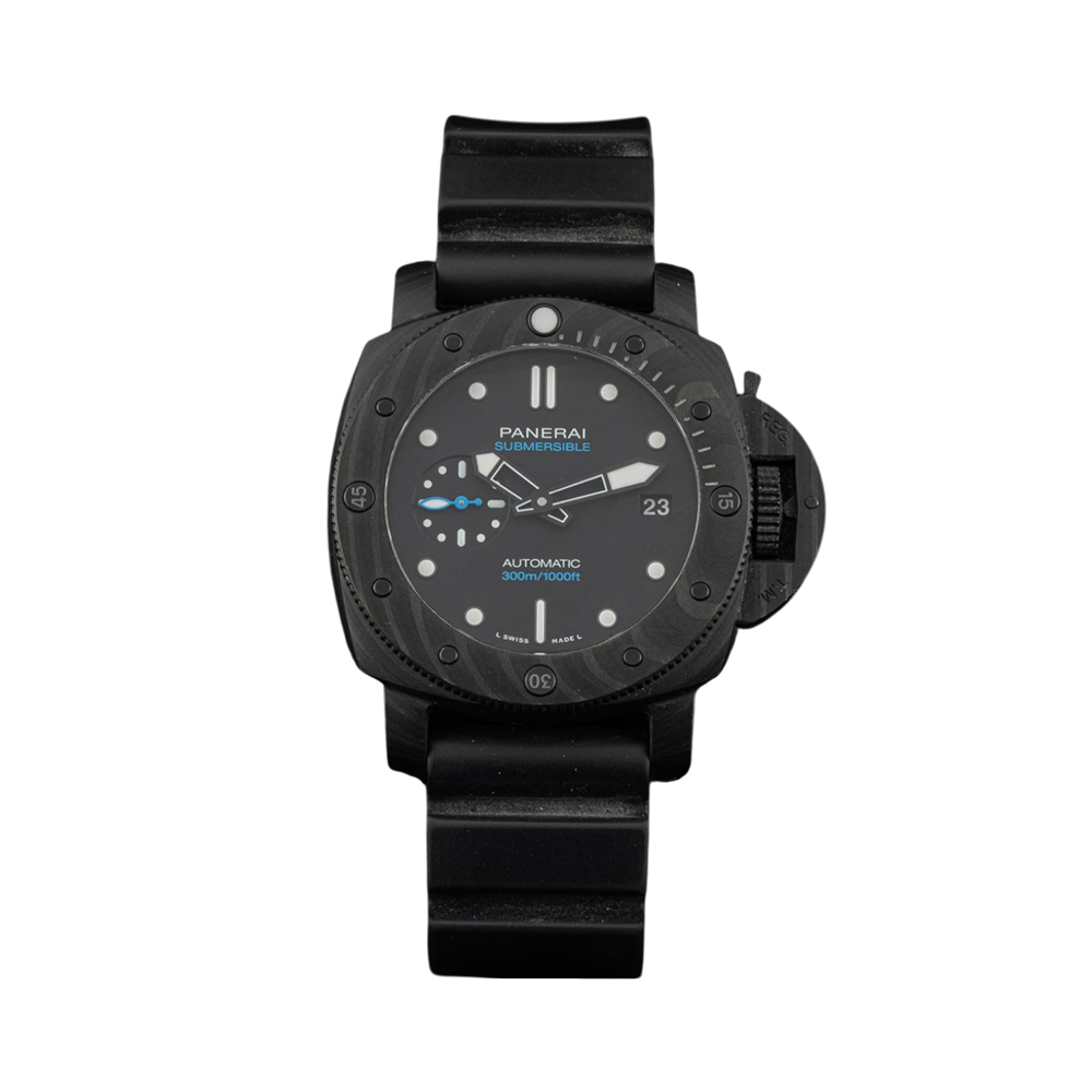 Panerai Submersible Carbotech™ 42 - PAM02231 Caoutchouc Strap Black ...
