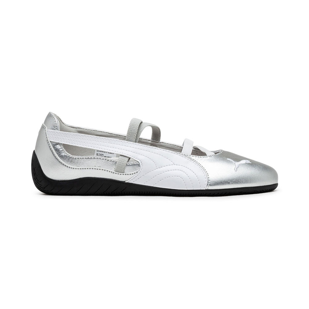 Puma Speedcat Ballet Shoes Metallic Silver White Women – voilà.id