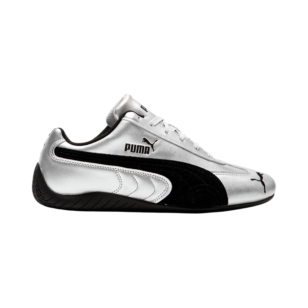 Puma Speedcat Metallic Sneakers Unisex Silver Black – voilà.id