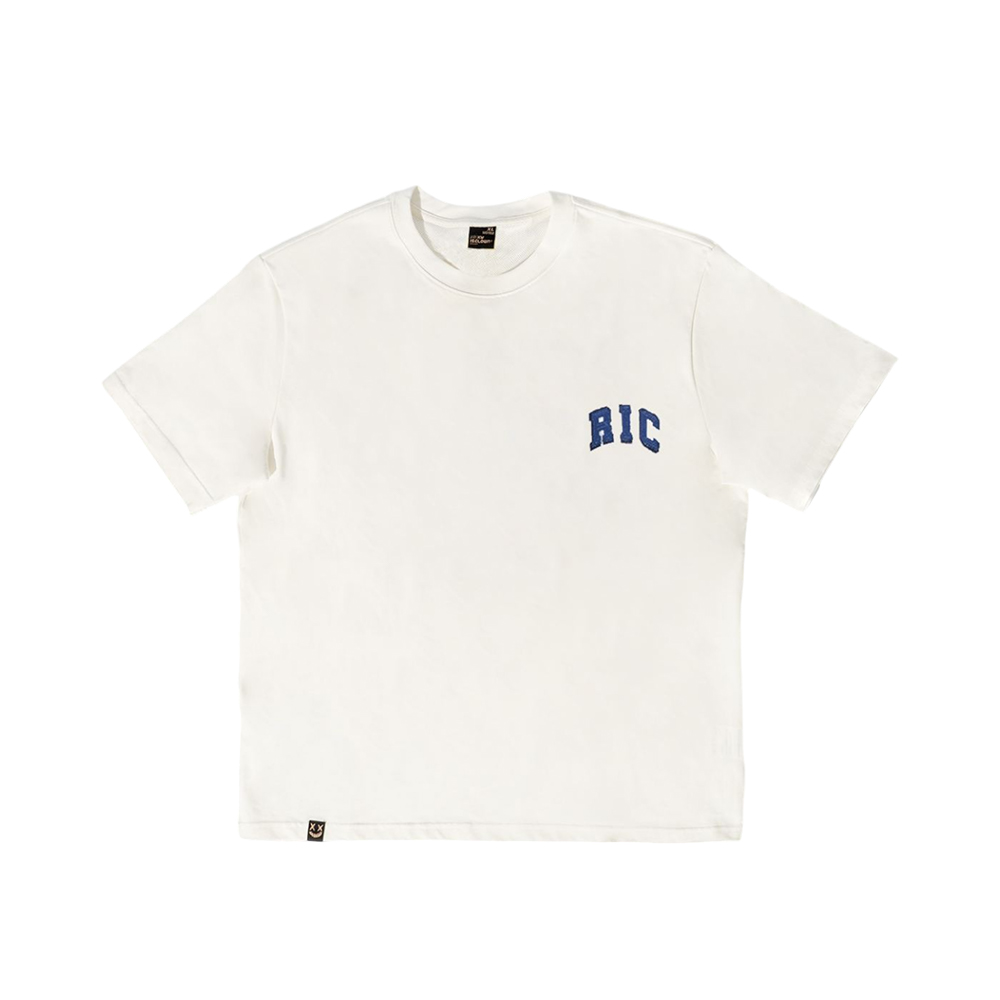 RIC 2024 Denim Patch Smiling T-Shirt Black – voilà.id