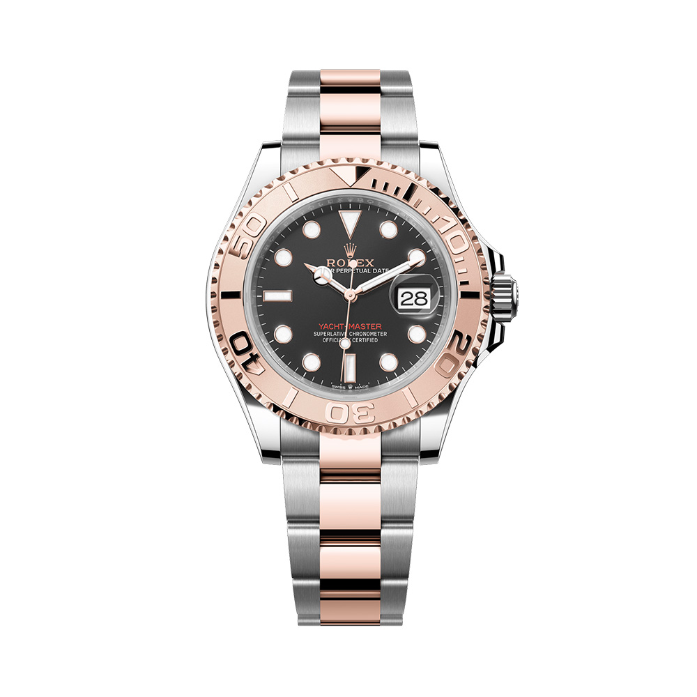 Rolex Yachtmaster 40 - 126621 Black Oystersteel-RG – voilà.id