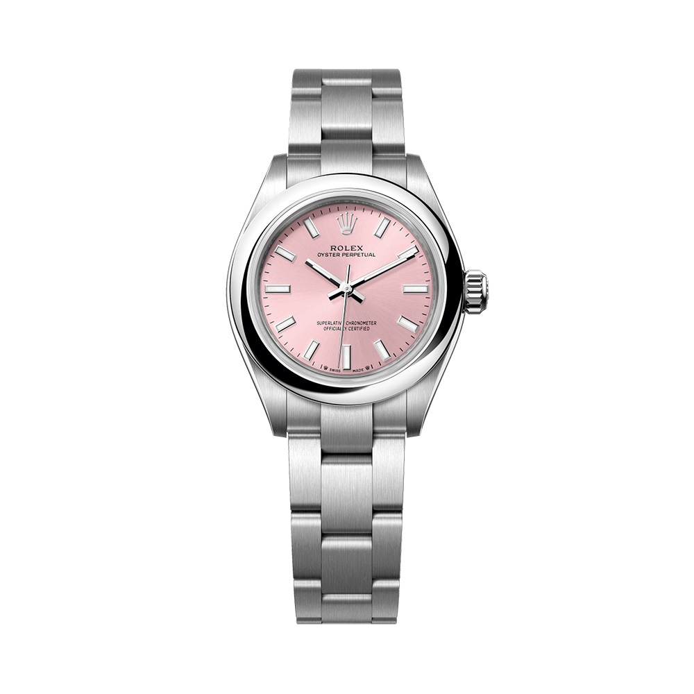 Rolex Oyster Perpetual 28 - 276200 Pink Oystersteel – voilà.id