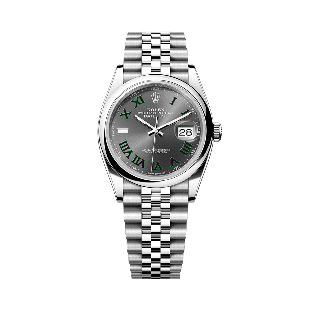 Rolex Datejust 36 - 126200 Wimbledon Jubilee Steel – voilà.id