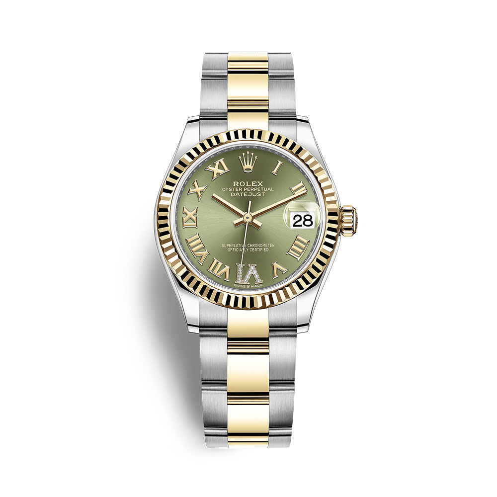 Rolex Datejust 31 - 278273 Green Oyster-YG – voilà.id