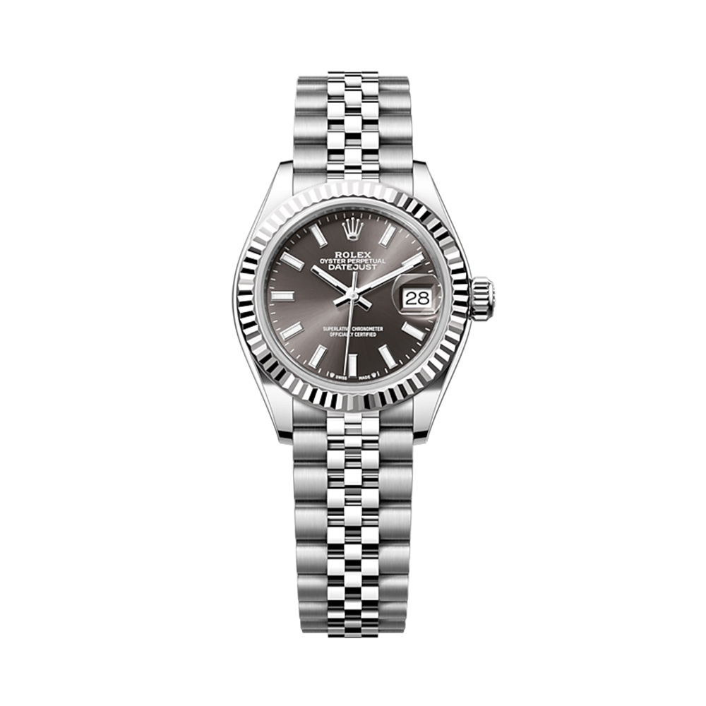 Rolex Datejust 28 - 279174 Dark Grey Jubilee Steel – voilà.id