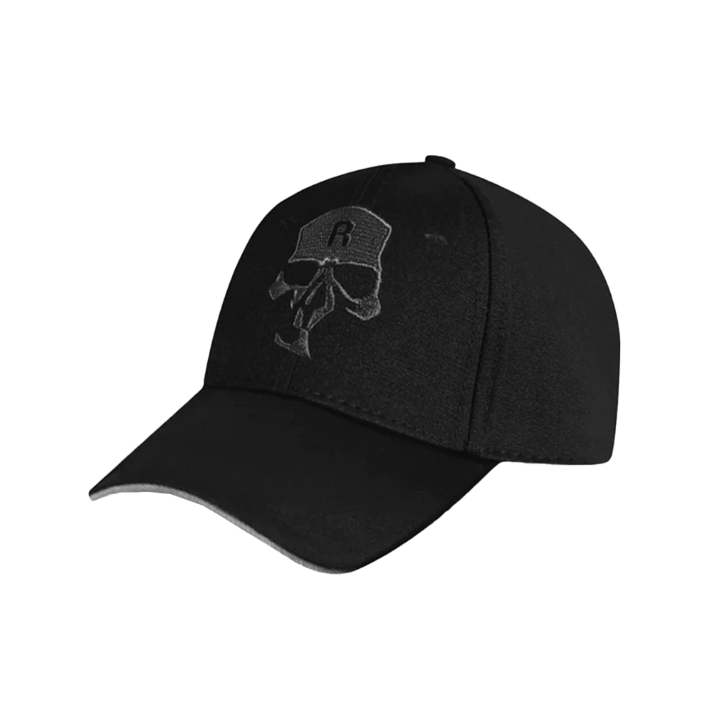 RUCAS Initial Skeleton Cap Black – voilà.id