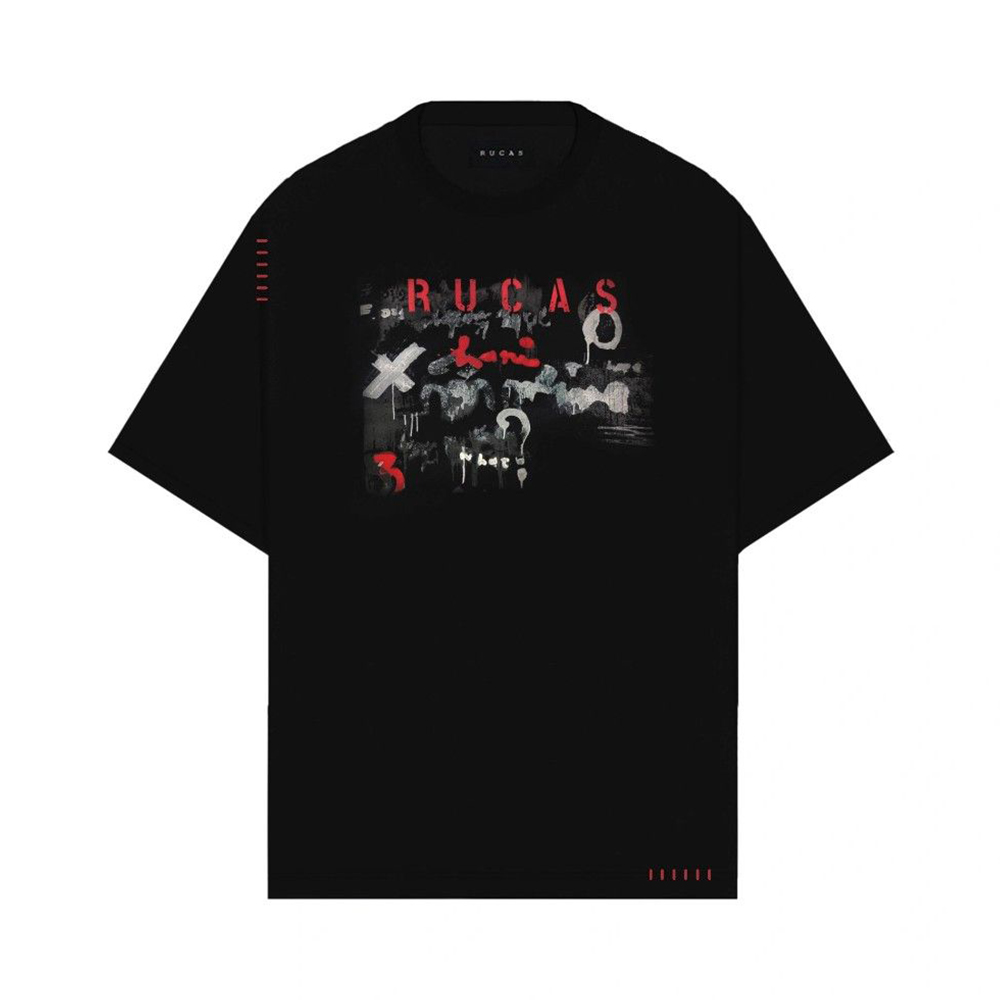 RUCAS 3 Days T-Shirt Black – voilà.id