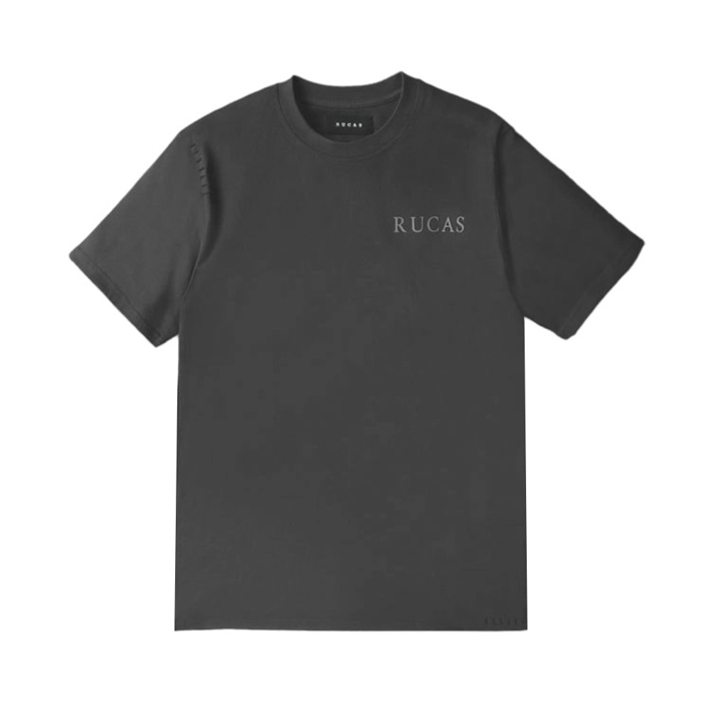 RUCAS Hand Stitch Monogram Skeleton T-Shirt Grey – voilà.id