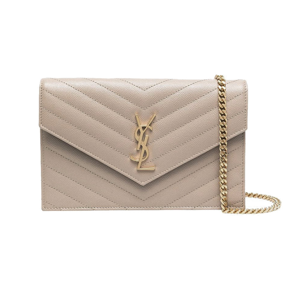 Saint Laurent Woc 19cm Dark Beige Ghw – voilà.id