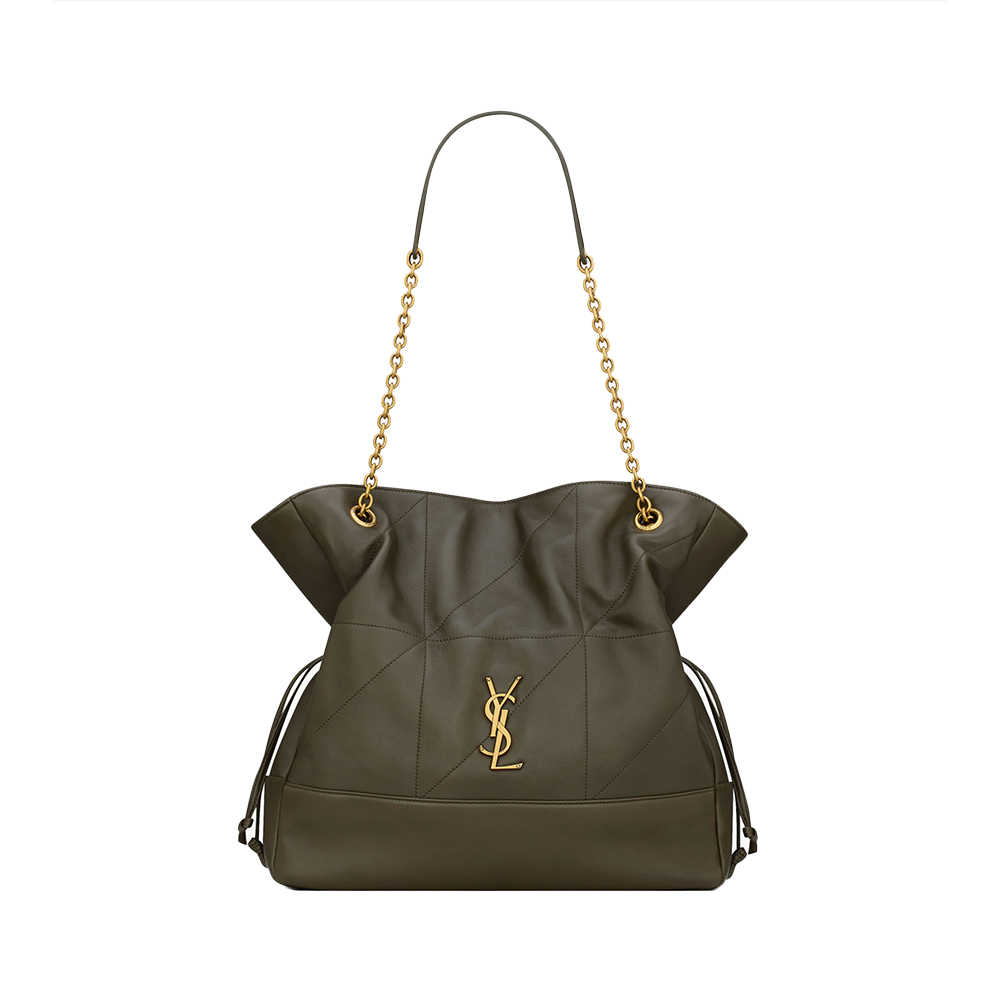 Saint Laurent Jamie Lambskin Shopping Bag Light Musk – voilà.id