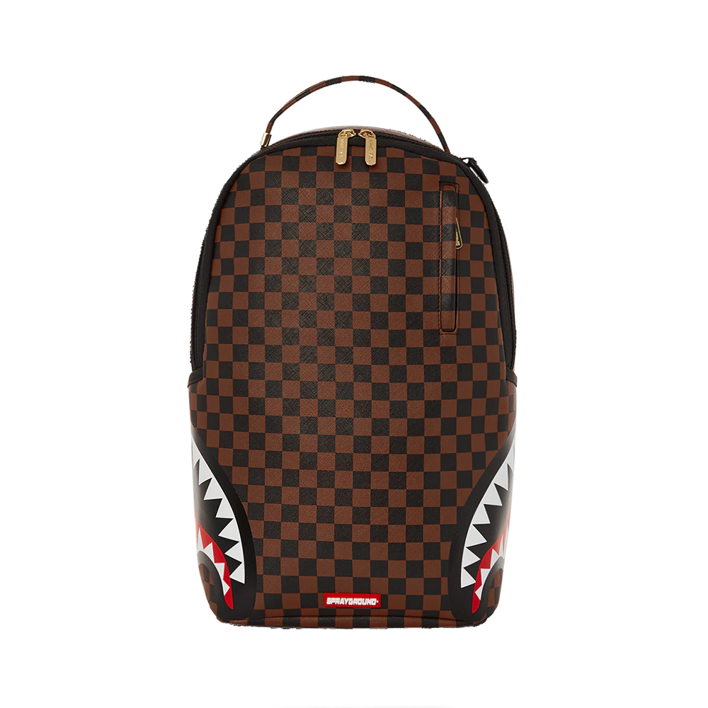 Sprayground Ze Shark Predator Backpack Black Silver – voilà.id