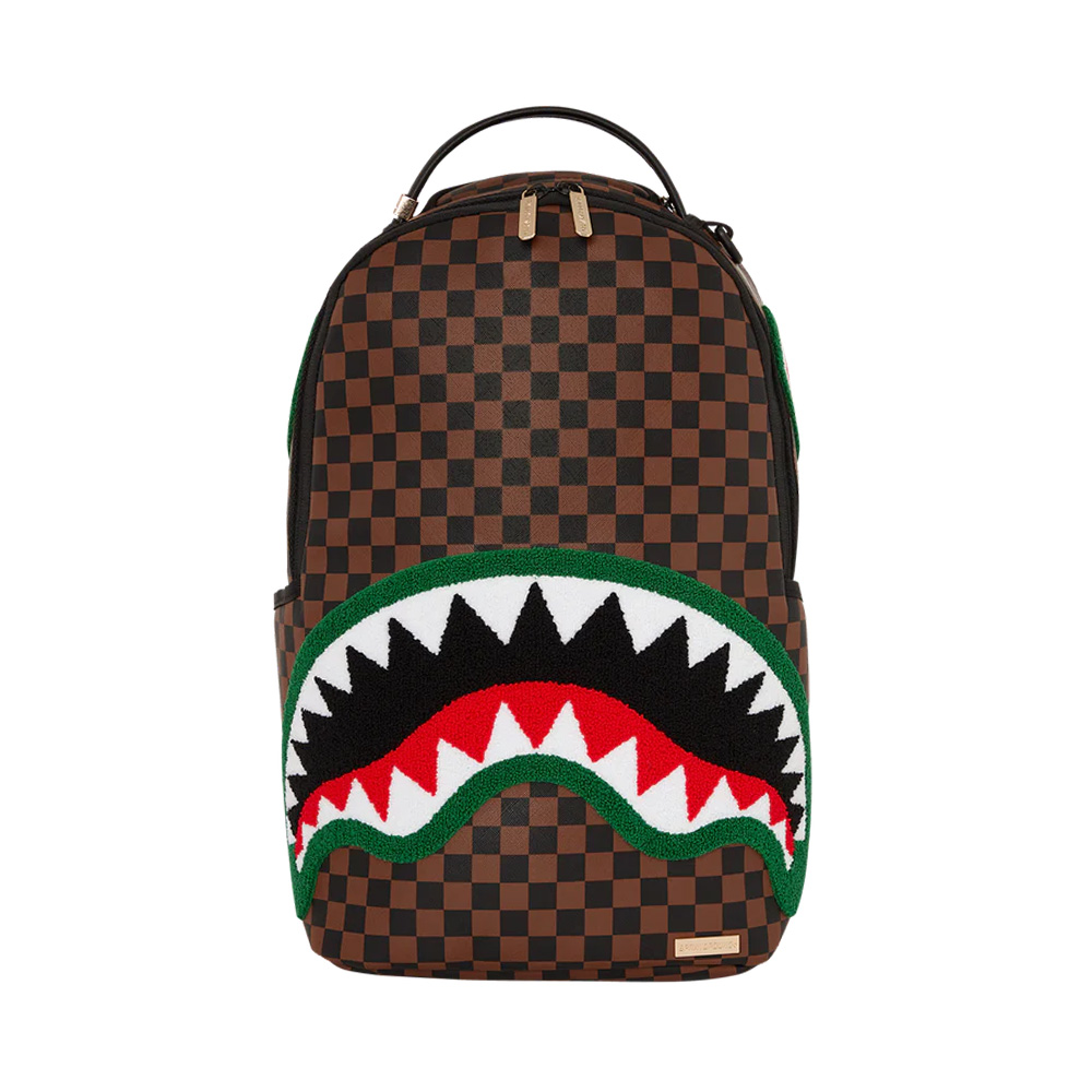 Sprayground Monaco Shark Club Backpack Black Grey – voilà.id