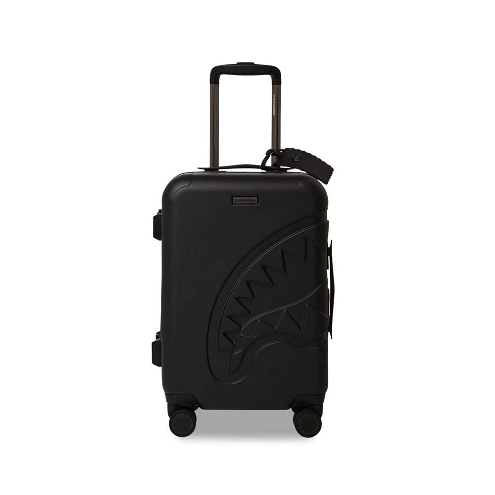 Sprayground Rodeo Drive Sharknautics Hardshell Carry-On Luggage Black ...