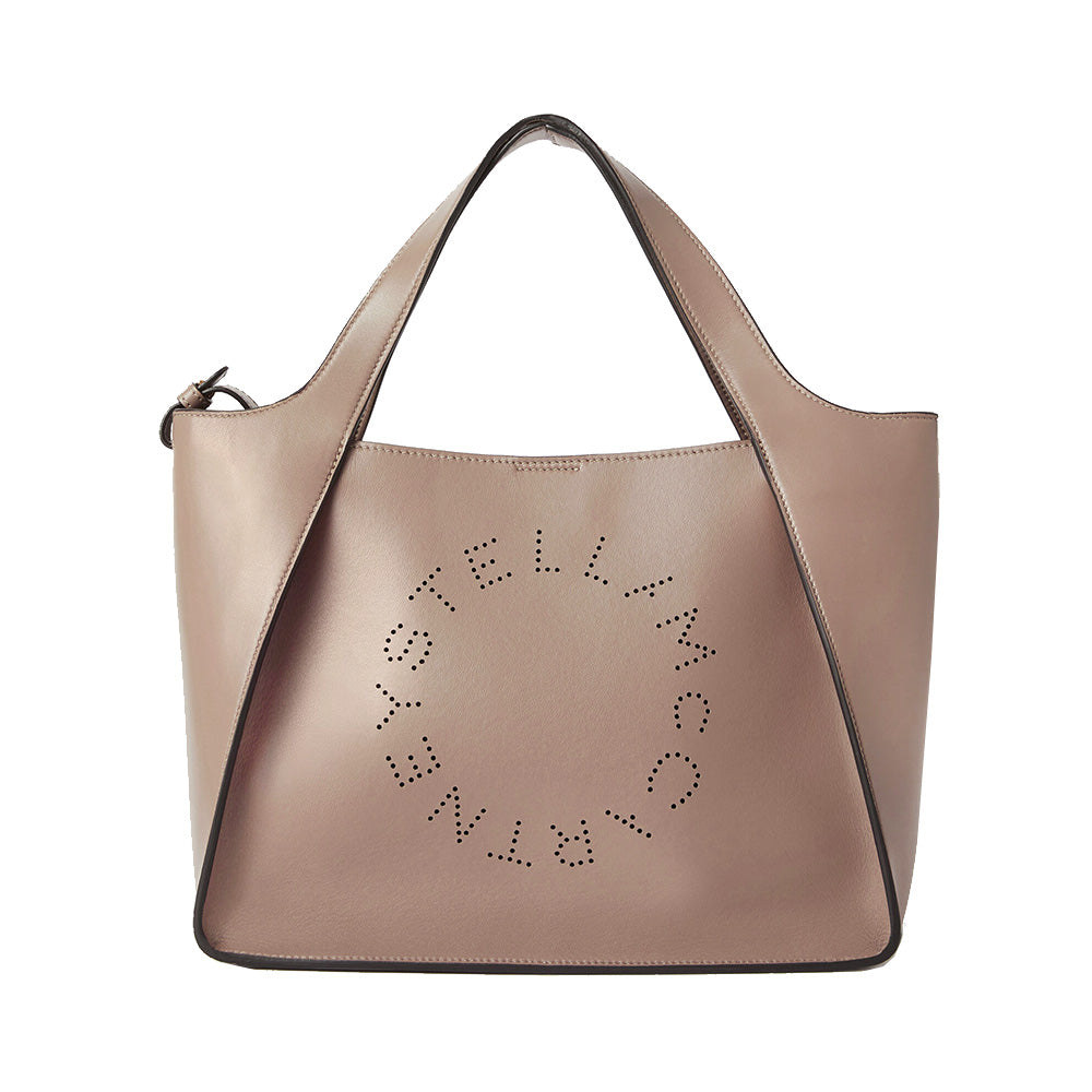 Stella Mccartney Logo Tote Bag Moss Voilàid