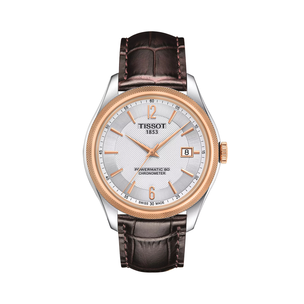 Tissot T-Classic T108.408.26.037.00 Ballade Powermatic 80 COSC Silver ...