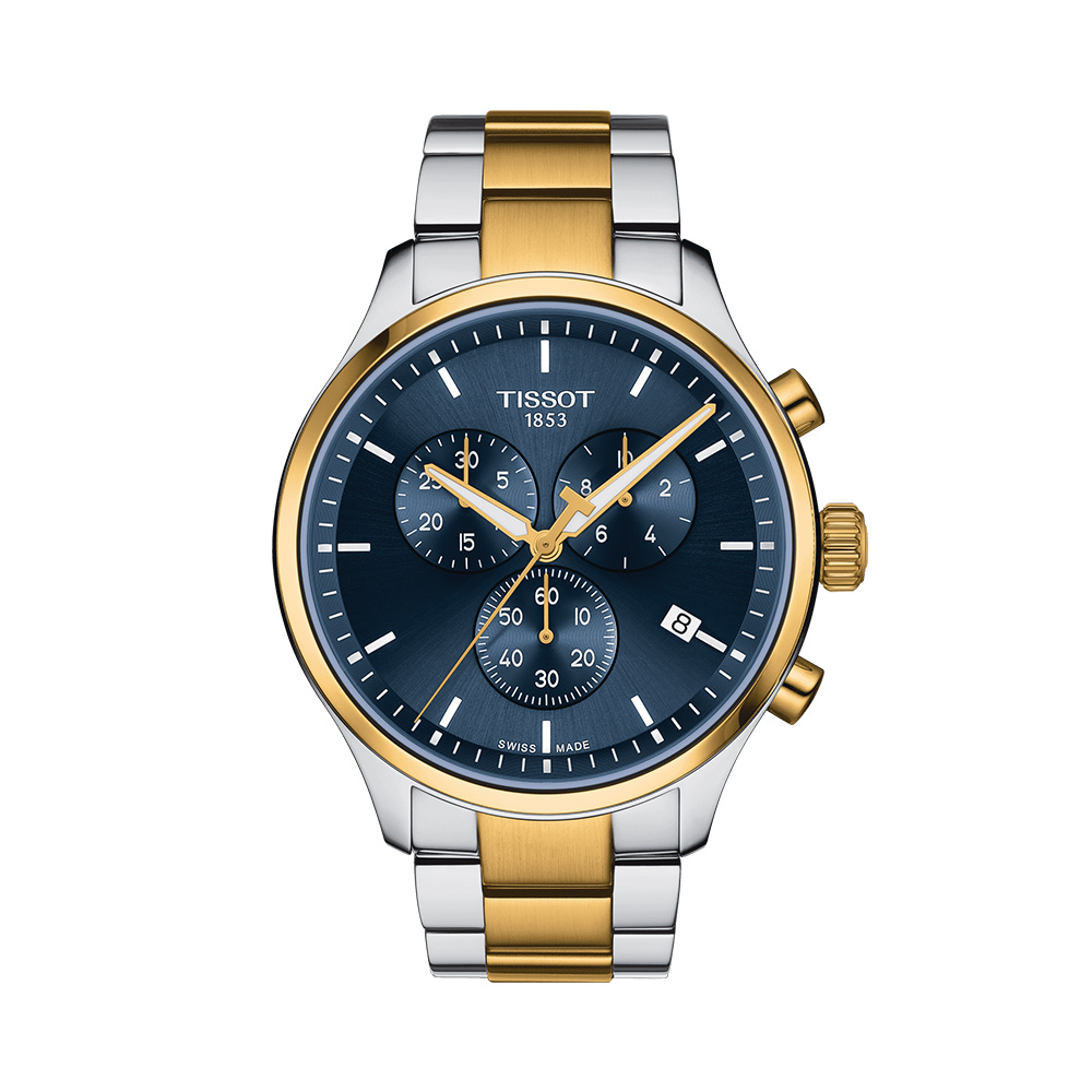 Tissot Chrono XL Classic 45 - T116.617.22.041.00 Steel Yellow Gold ...
