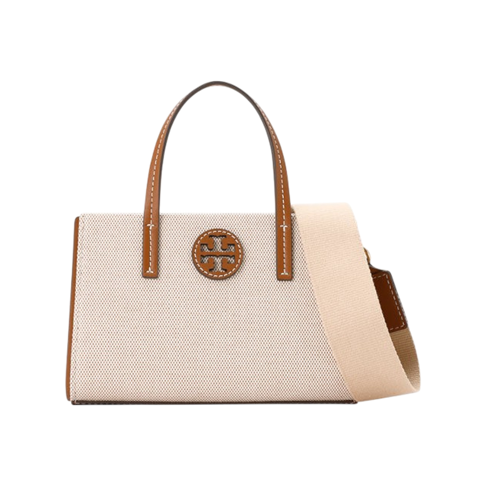 Tory Burch Blake Canvas Mini Tote Classic Cuoio – voilà.id