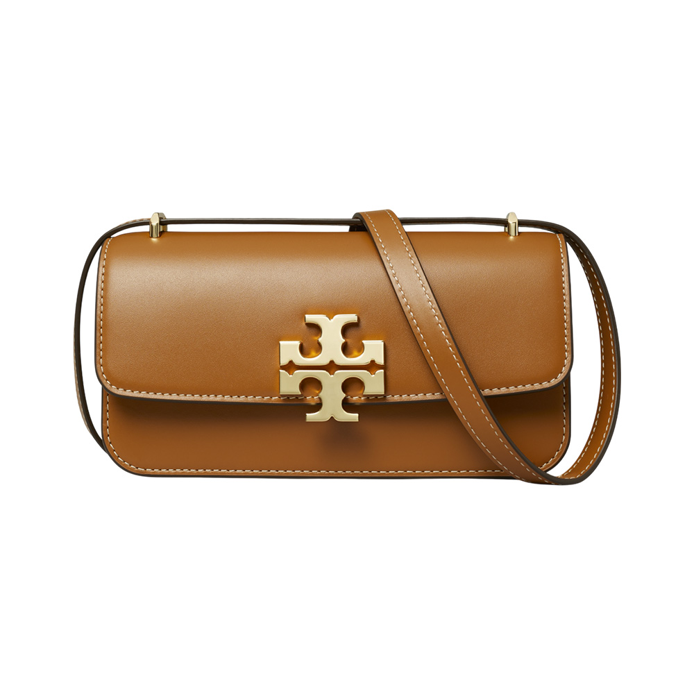Tory Burch Eleanor Calf Small Rectangular Bag Black – voilà.id