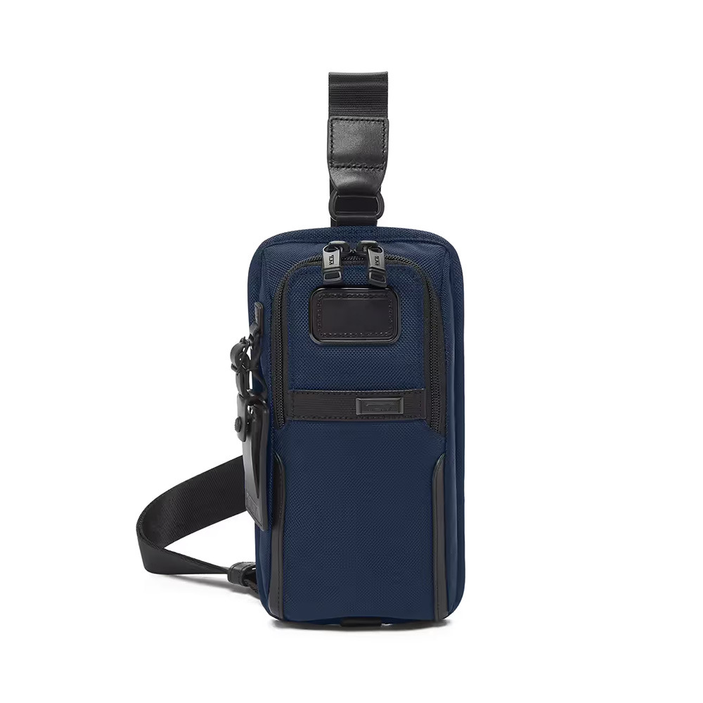 Tumi Alpha 3 Compact Sling Phone Bag Navy – voilà.id